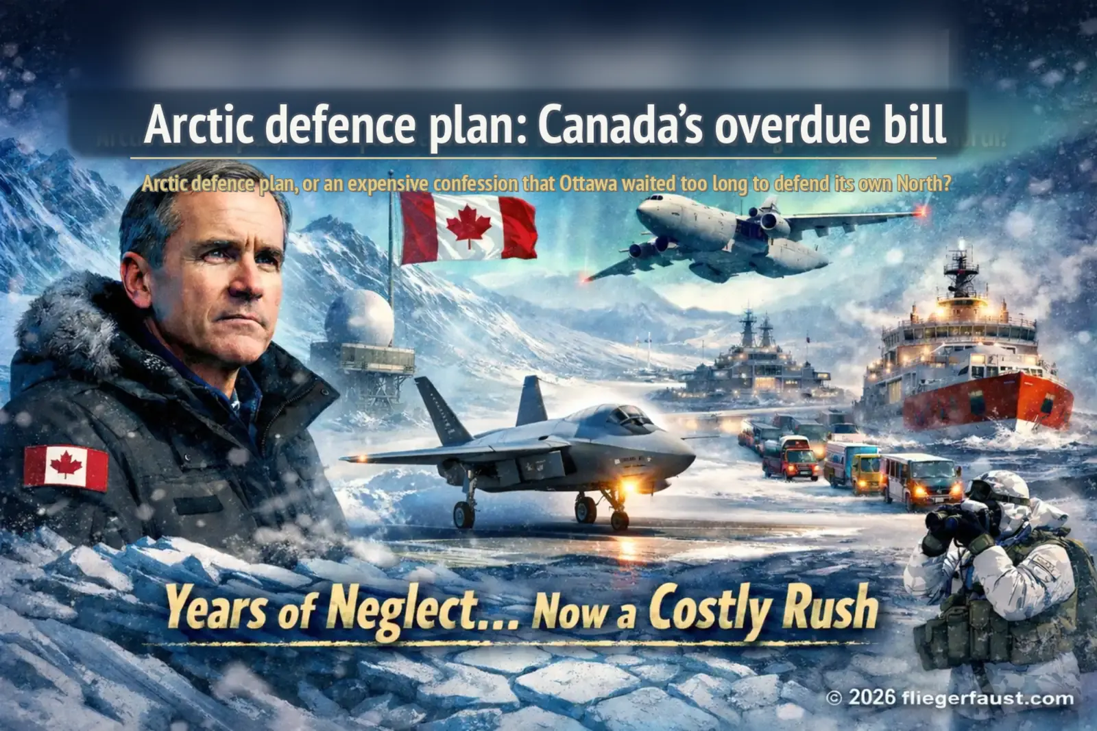 Arctic defence plan: Canada's overdue bill